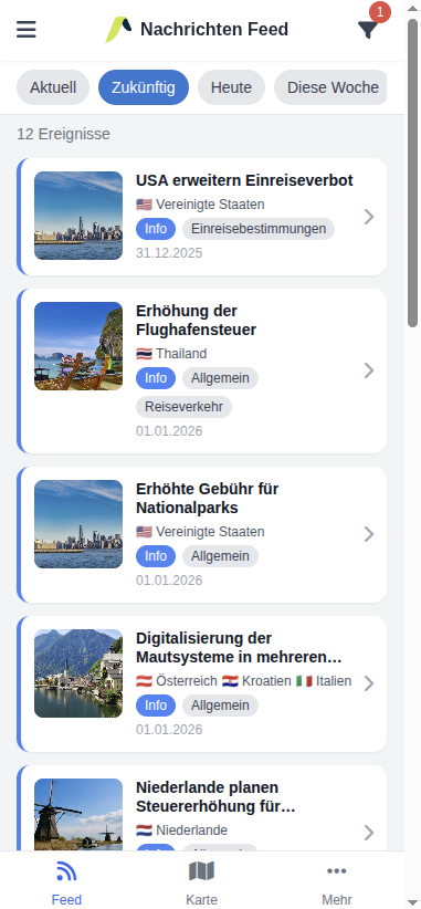 Global Travel Monitor - Sicherheit im Blick – weltweit informiert